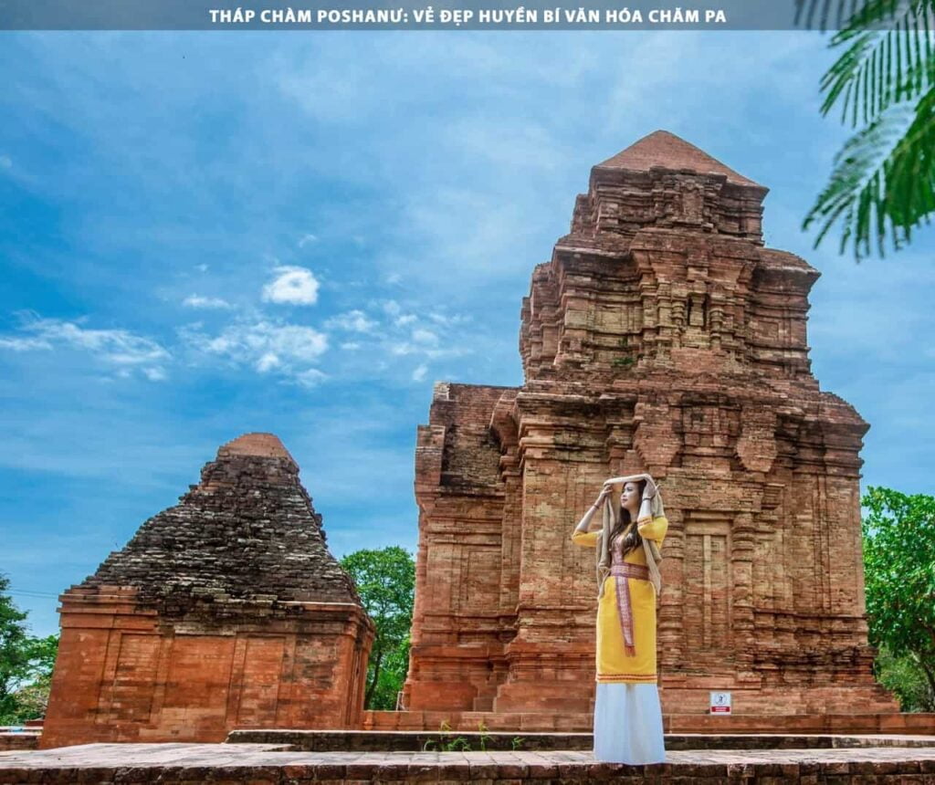 Tháp Chàm Poshanư: Vẻ đẹp huyền bí văn hóa Chăm Pa